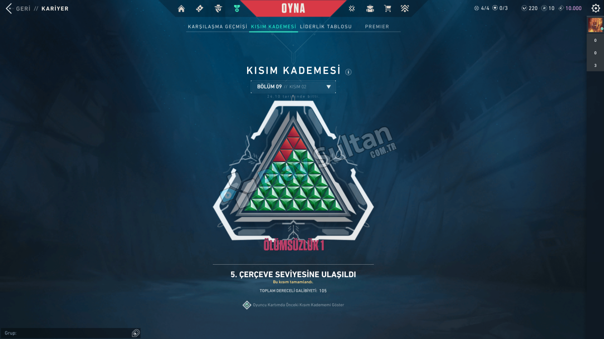 659 Skin Immortal RANK - Premium Limited Satın Al ve Fiyatları