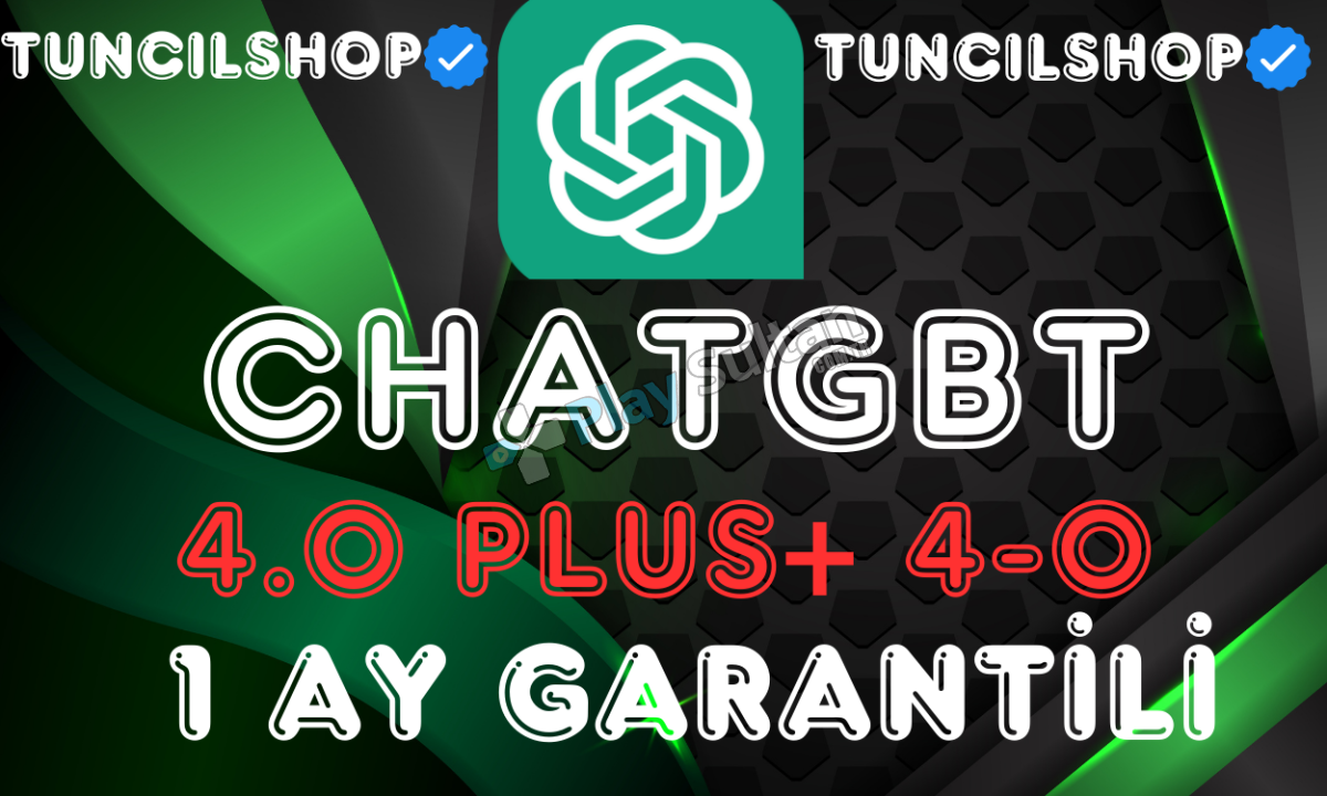 Kendi Hesabınıza ChatGPT Pro + Plus 52 Buy and Prices