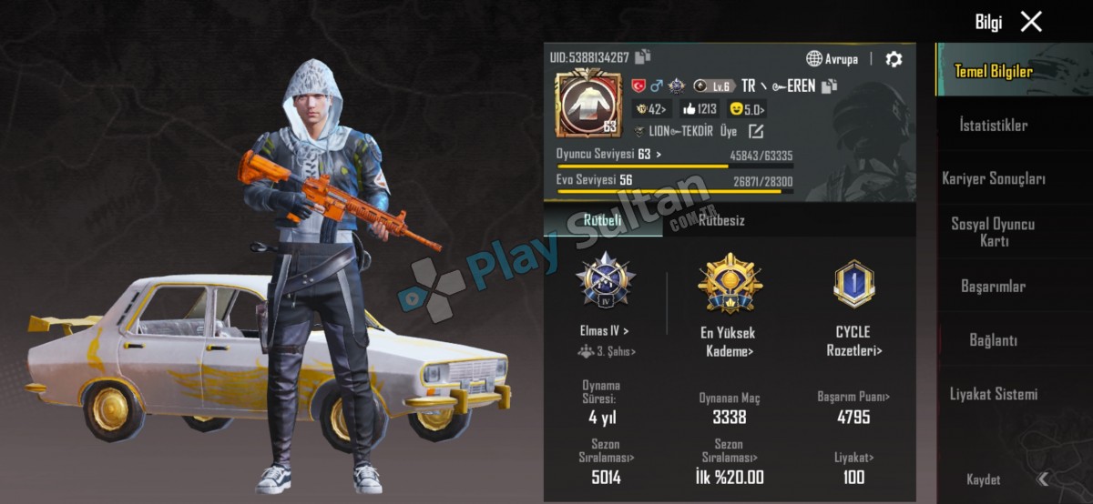 Pubg Eserine Göre İyi Hesap Satın Al ve Fiyatları