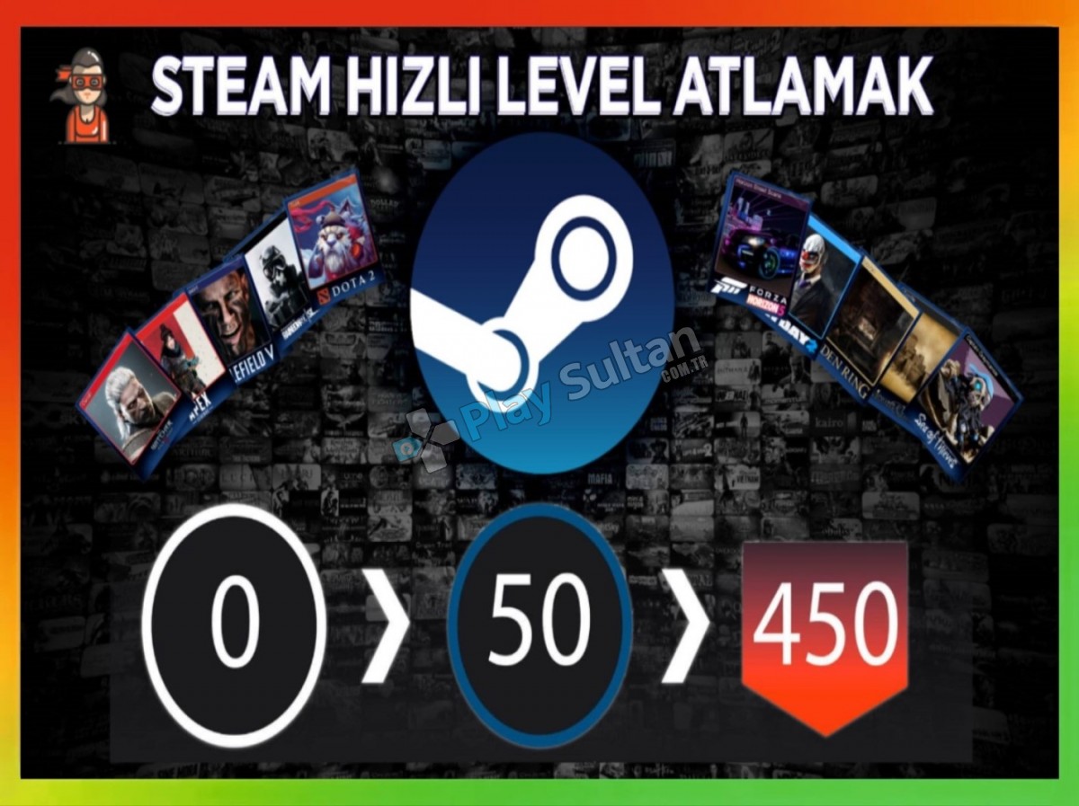 Steam Level Boost 20 Set 2000 XP Satın Al ve Fiyatları